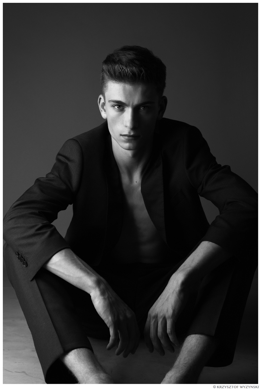 Krzysztof Wyzynski Photographs Fresh Face Kamil M – The Fashionisto