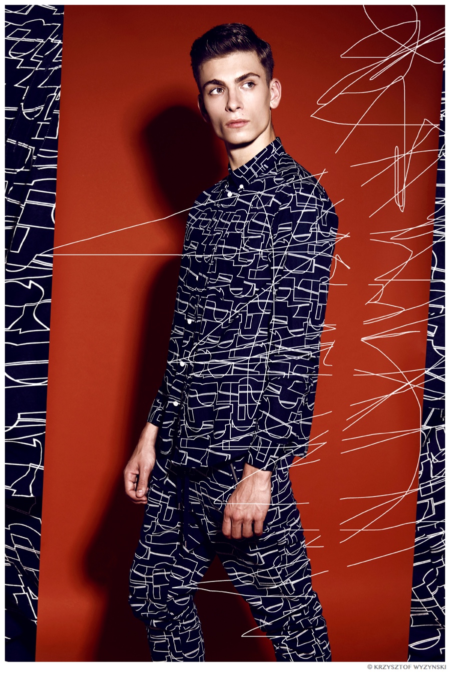 Krzysztof Wyzynski Photographs Fresh Face Kamil M – The Fashionisto