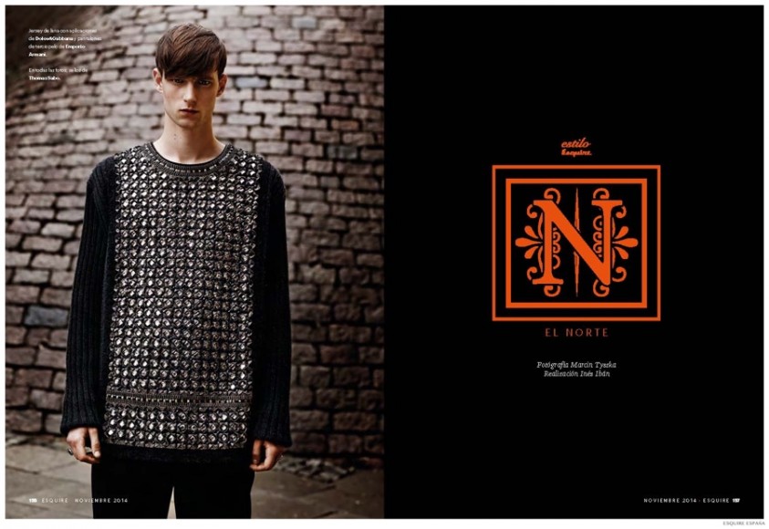 Laurie Harding Models Decadent Fashions for Esquire España – The ...