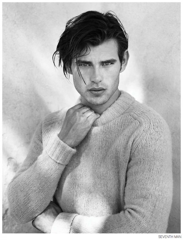 Matt Trethe is Casual in Acne Studios Fall 2014 Fashions for Seventh ...