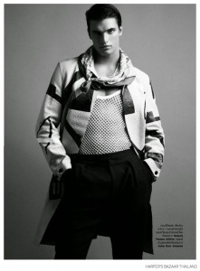 Matthew Terry Wears Sleek Fall Fashions for Harper’s Bazaar Thailand ...