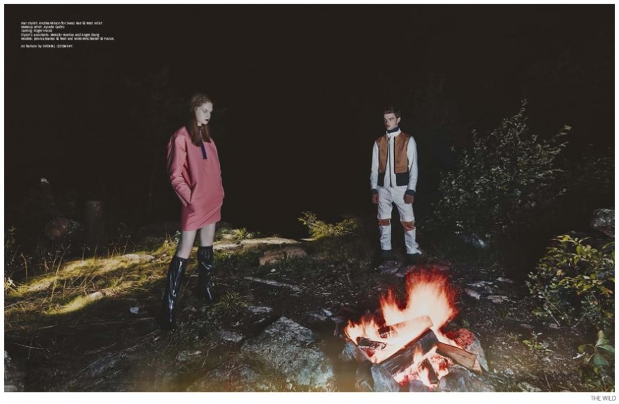 Mike Winchester Models Opening Ceremony Fashions for The Wild – The ...