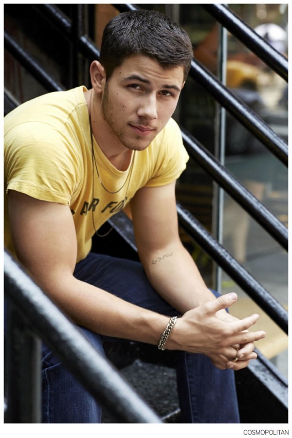 Nick Jonas Cosmopolitan November 2014 Photo Shoot – The Fashionisto