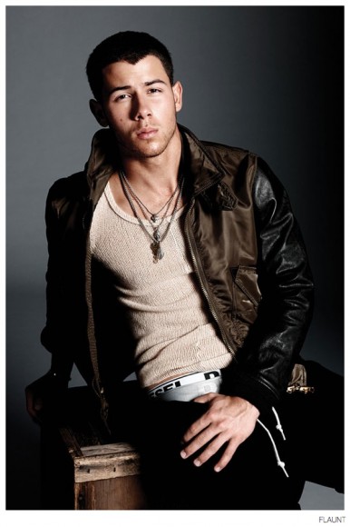 Nick Jonas Flaunt 2014 Photo Shoot