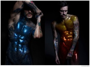 Rafa Rech Poses for Photos in Glitter & Insects by Carlos Medel – The ...