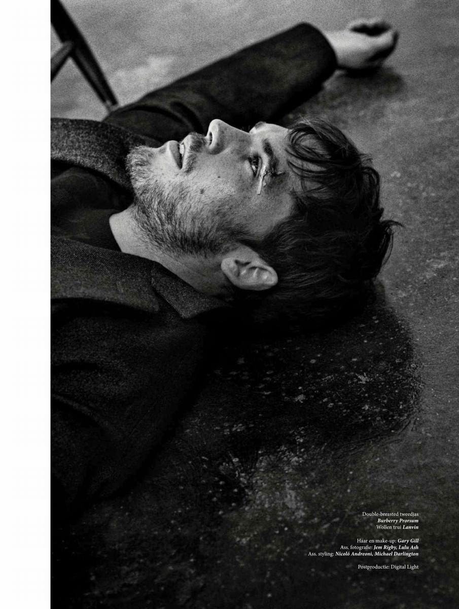 Sam Claflin Photo Shoot for L'Officiel Hommes NL Fall/Winter 2014 – The ...