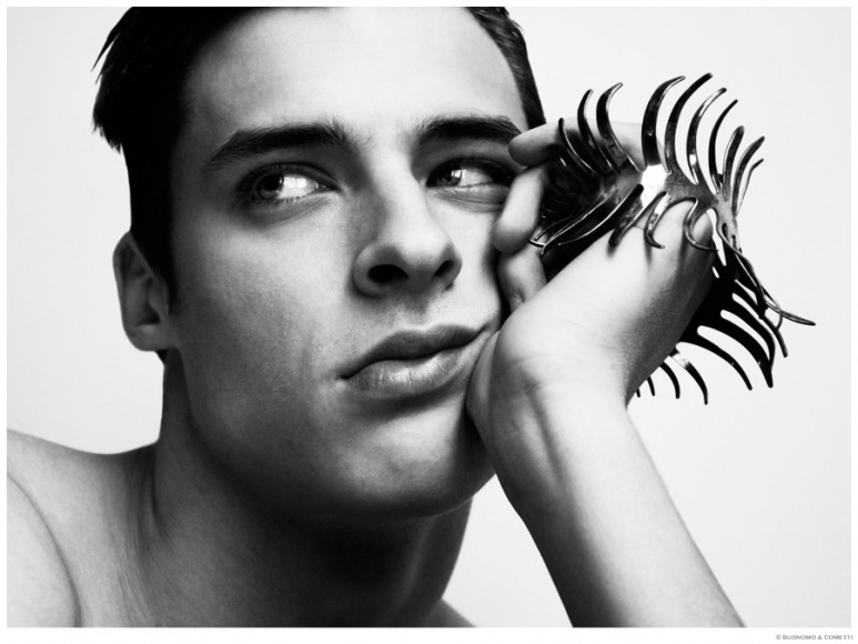 Sebastien Sits for Buonomo & Cometti | The Fashionisto