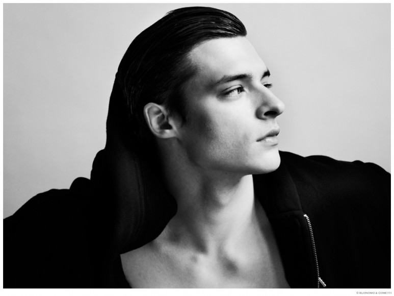 Sebastien Sits for Buonomo & Cometti | The Fashionisto