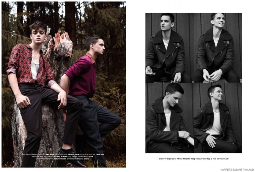 Up Country: Brayden, Gustaaf & Mike for Harper’s Bazaar Thailand – The ...