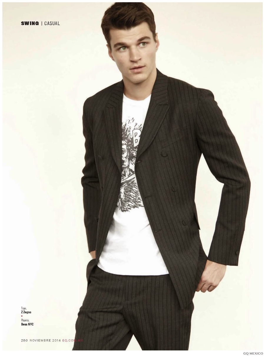 Arran Sly Models Louis Vuitton, Burberry Prorsum + More for GQ México ...