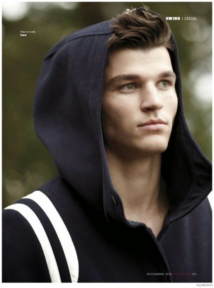 Arran Sly Models Louis Vuitton, Burberry Prorsum + More for GQ México ...