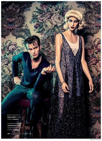 Ben Allen Romances Cynthia the Mannequin for Esquire España December ...