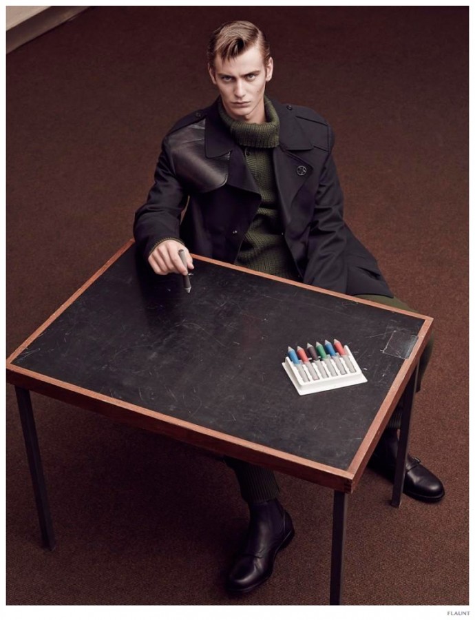 Ben Allen Takes to the Pages of Flaunt in Fall Fashions – The Fashionisto