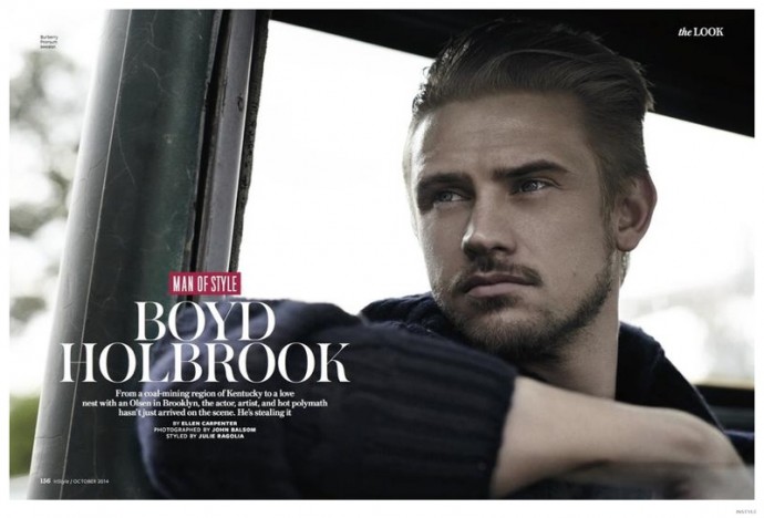 Boyd Holbrook Sports Menswear Classics for InStyle Photo Shoot – The ...