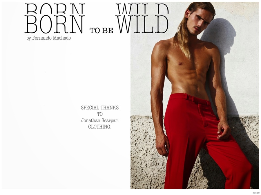 Bruce Machado is ‘Born to Be Wild’ for Romeu Fashion Editorial – Page 2 ...