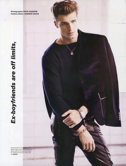 Edward Wilding Stars in Wonderland Editorial – The Fashionisto