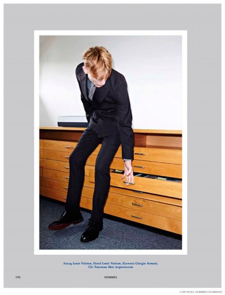 Fenn Sean is 'All Work, No Play' for L'Officiel Hommes Germany – The ...