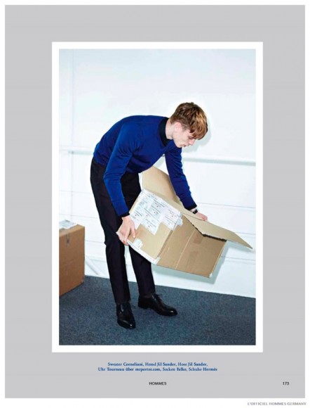Fenn Sean is 'All Work, No Play' for L'Officiel Hommes Germany – The ...