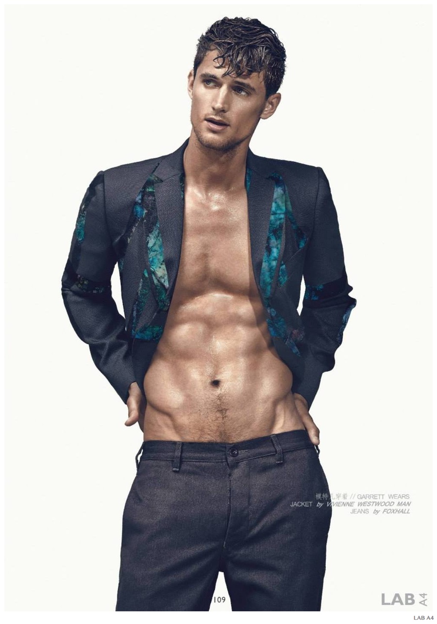 Garrett Neff Gets Artsy for Lab A4 Fashion Spread – The Fashionisto