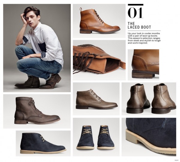 H&M Unveils Men’s Shoes Guide – The Fashionisto