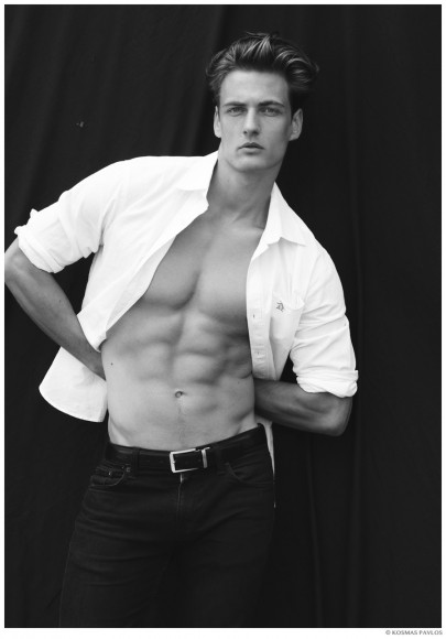 Leo Eller Connects with Kosmas Pavlos for New Photos – The Fashionisto