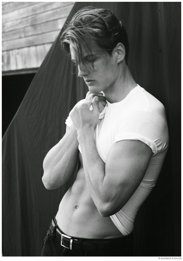 Leo Eller Connects with Kosmas Pavlos for New Photos – The Fashionisto