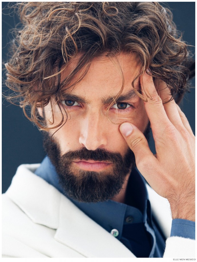 Maximiliano Patane Plays Makeup Artist for Elle Man Mexico – The ...