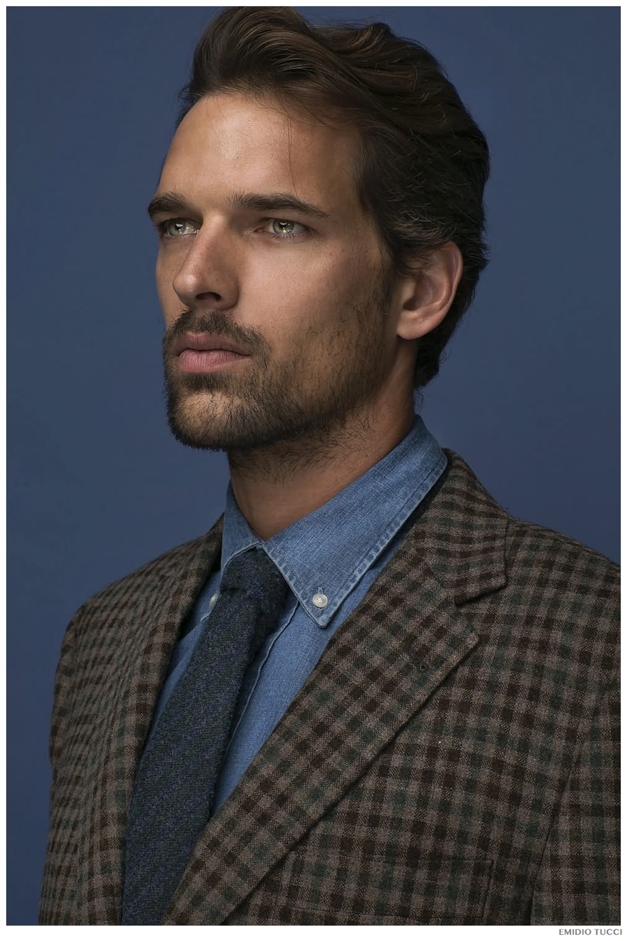 Michael Gstoettner Channels Gentleman Style for Emidio Tucci Fall ...