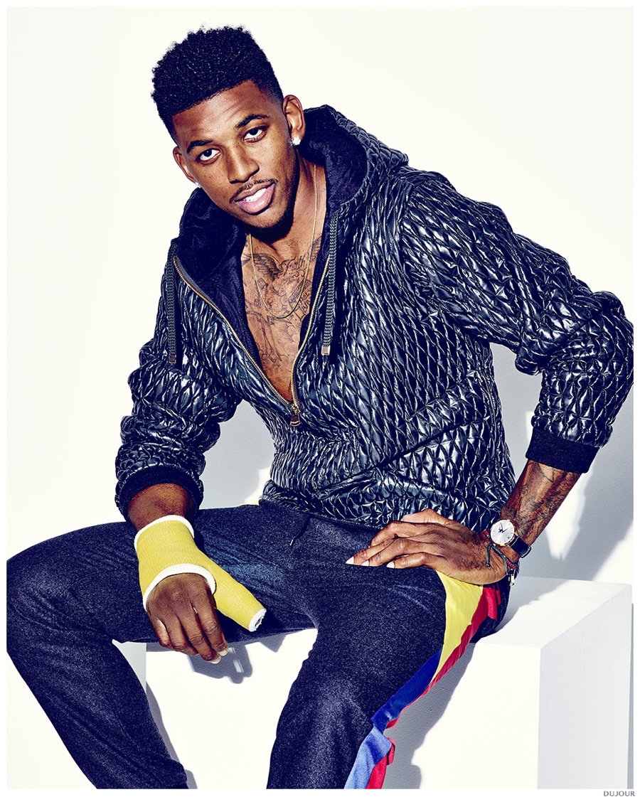 Nick Young Poses for DuJour Photo Shoot – The Fashionisto