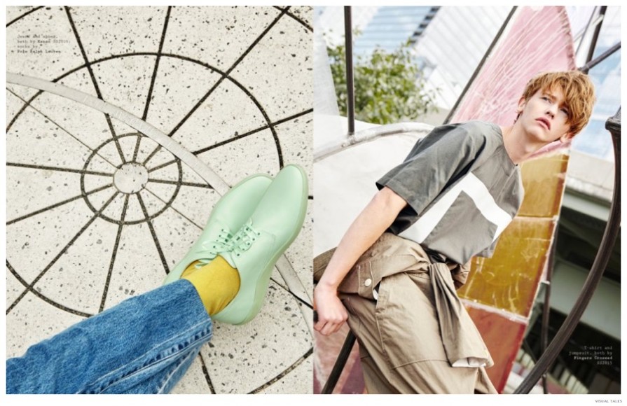 Robbie McKinnon Previews Spring 2015 Fashions for Visual Tales Cover ...