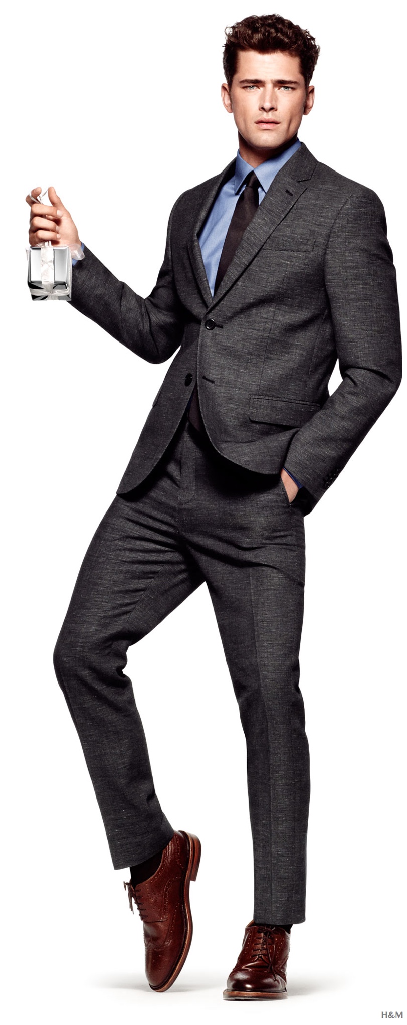 Sean O'Pry H&M Holiday 2014 Photo Shoot