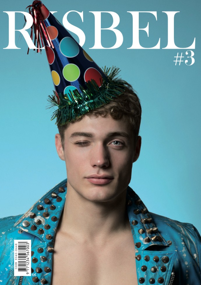 Steven Chevrin Wears Birthday Hat for Risbel #3 Cover – The Fashionisto