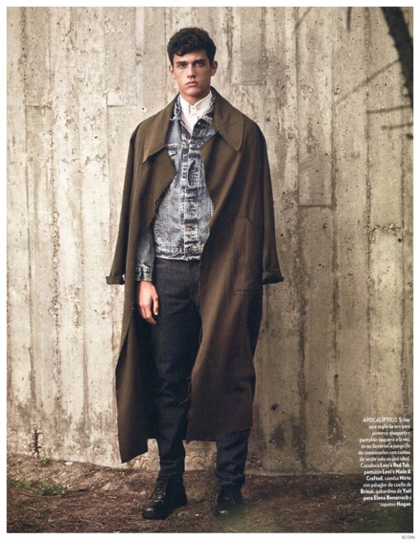 Xavier Serrano is Casual Chic for Icon Magazine – The Fashionisto