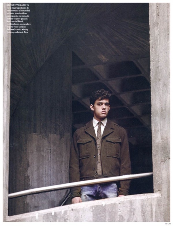 Xavier Serrano is Casual Chic for Icon Magazine – The Fashionisto