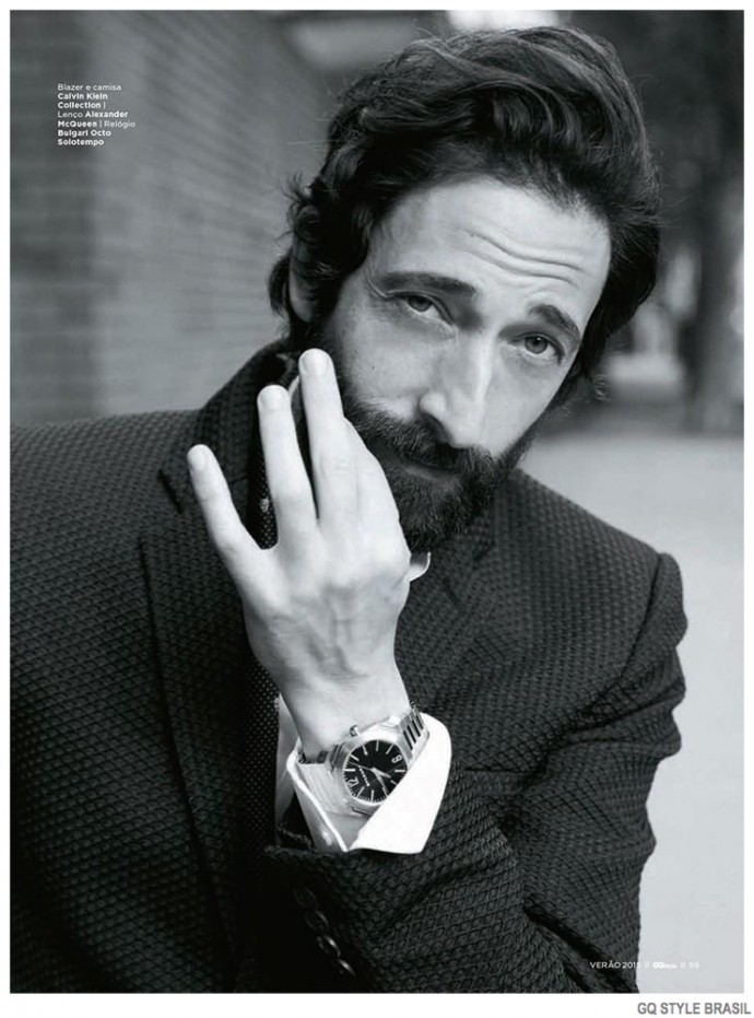 Adrien Brody Covers GQ Style Brasil Summer 2015 Issue – The Fashionisto