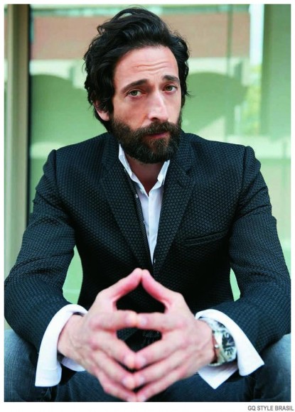 Adrien Brody Covers GQ Style Brasil Summer 2015 Issue – The Fashionisto