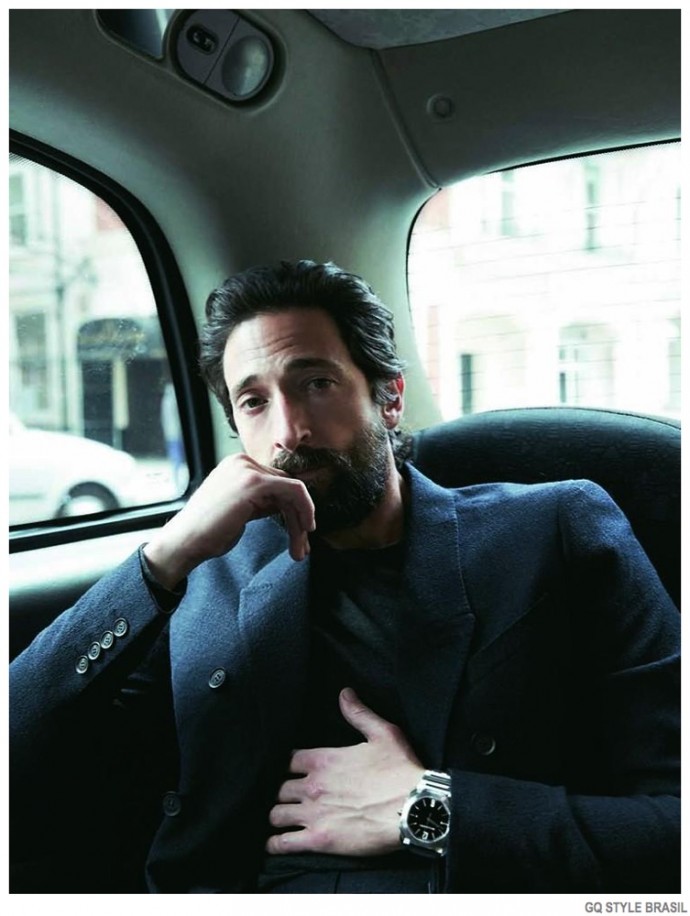 Adrien Brody Covers GQ Style Brasil Summer 2015 Issue – The Fashionisto
