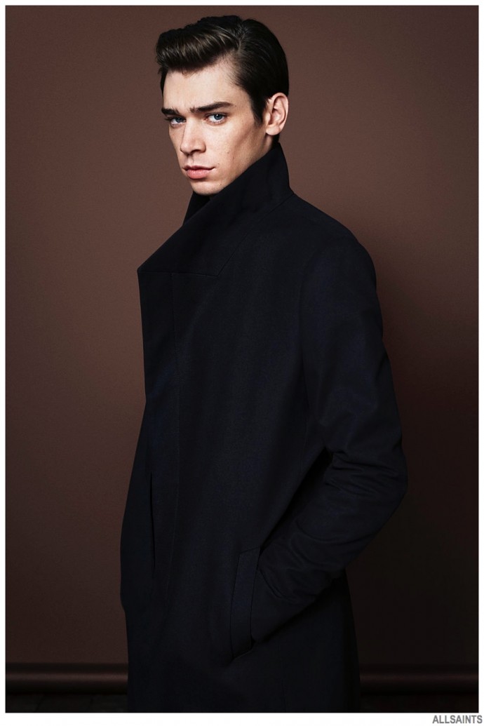 Cole Mohr Rocks AllSaints' Holiday Styles – The Fashionisto