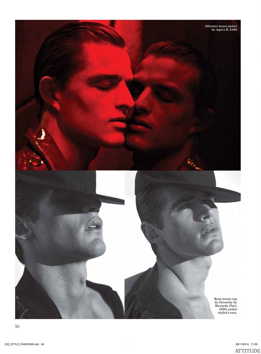 Ryan Bertroche & Silvester Ruck Visit Beverly Hills for Attitude ...