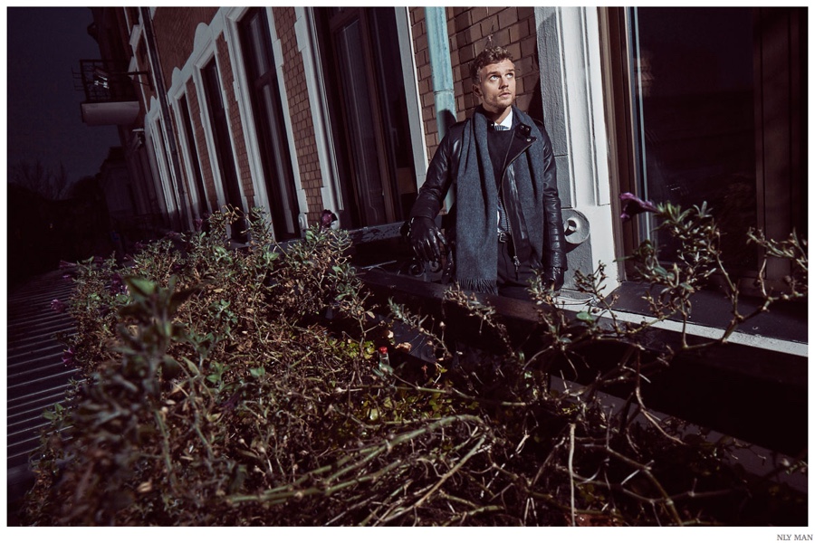 Benjamin Eidem Models Black & Navy Fashions for NLY Man Shoot – The ...
