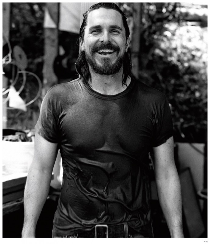 Christian Bale is Rugged for WSJ December 2014/January 2015 Cover Photo ...