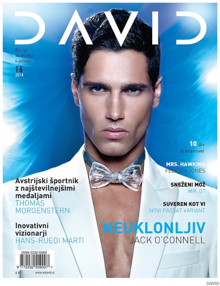 Fabio Mancini Embraces Blue Fashions for David Cover Shoot – The ...