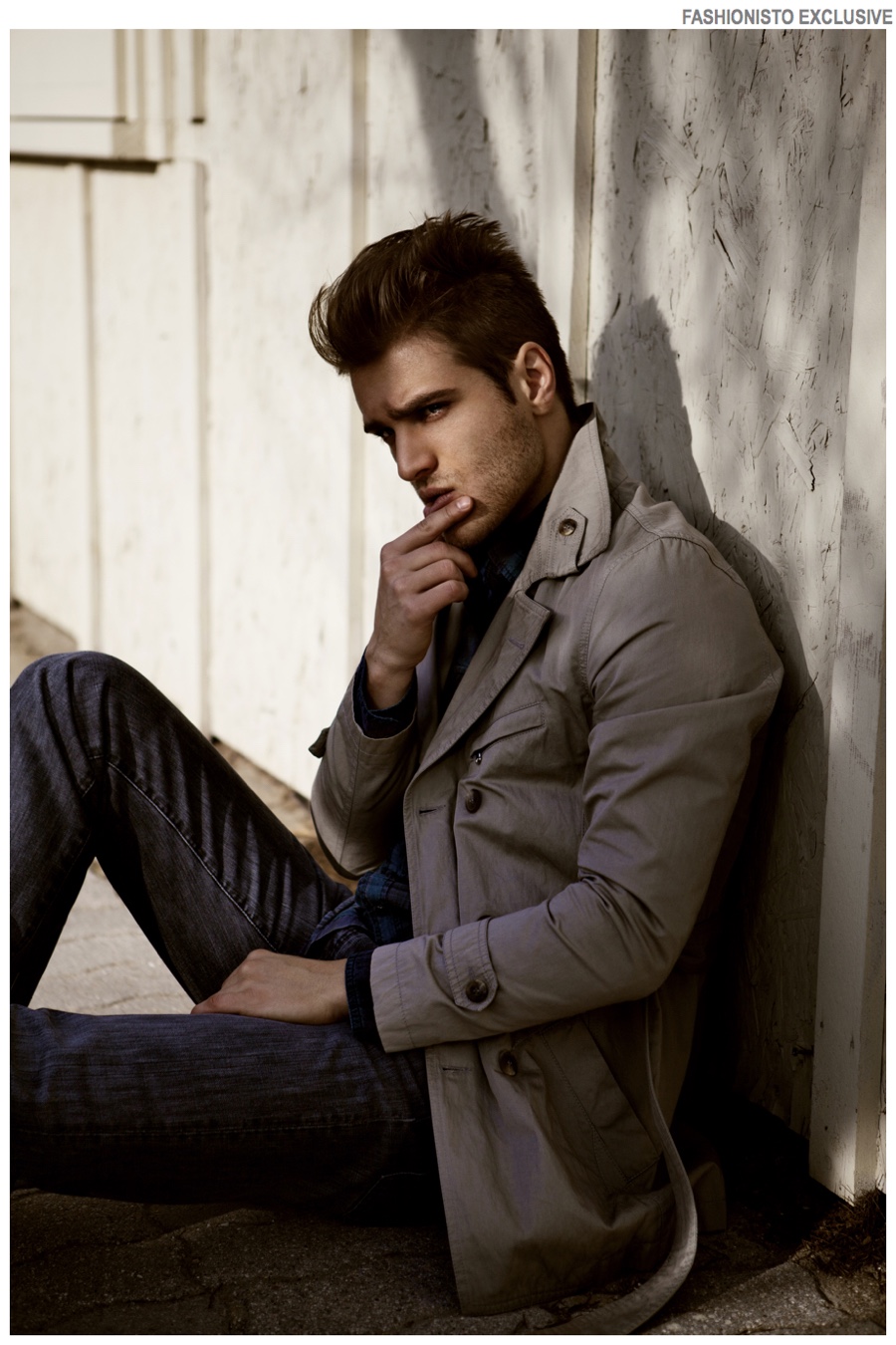Francesco Brunetti Poses in Eclectic Styles for Exclusive Photos by ...