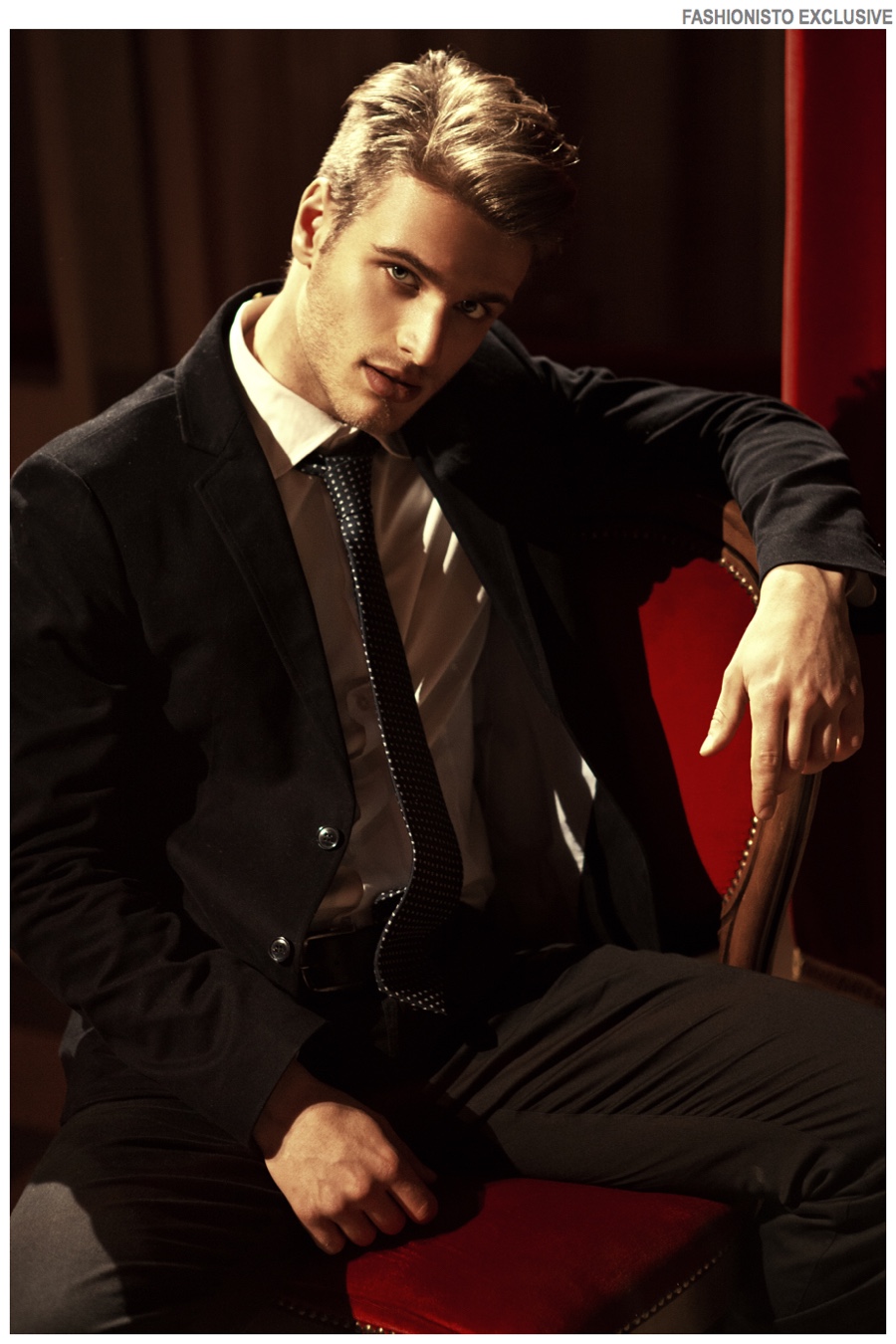 Francesco Brunetti Poses in Eclectic Styles for Exclusive Photos by ...