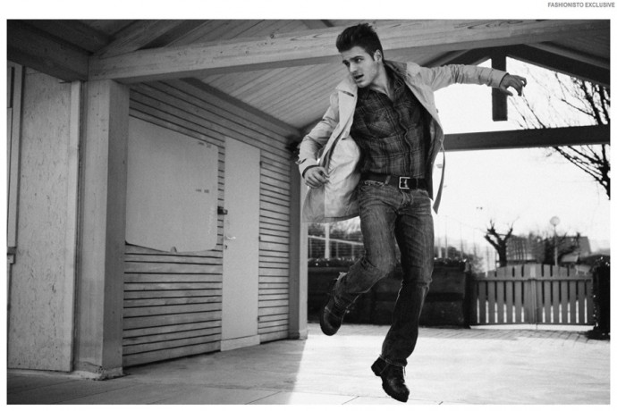 Francesco Brunetti Poses in Eclectic Styles for Exclusive Photos by ...