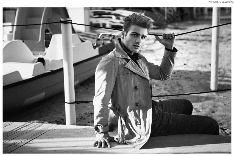 Francesco Brunetti Poses in Eclectic Styles for Exclusive Photos by ...