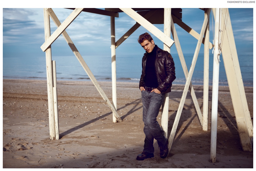Francesco Brunetti Poses in Eclectic Styles for Exclusive Photos by ...