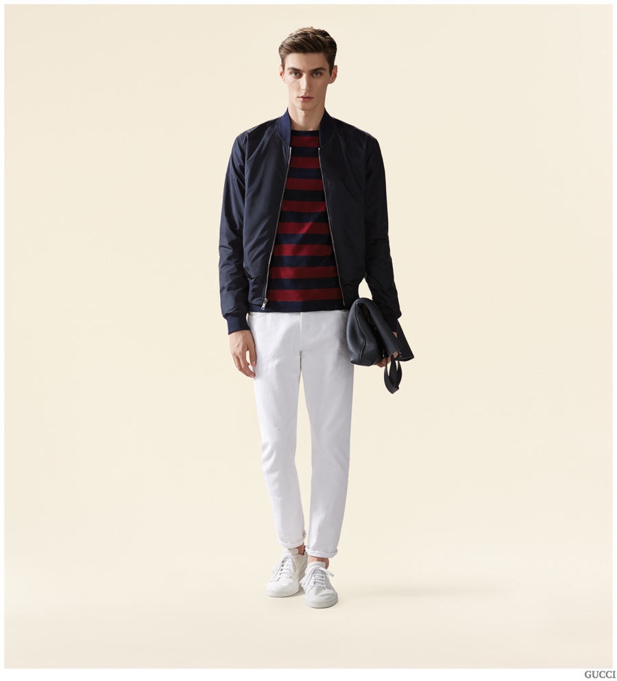 Gucci Embraces Smart Nautical Fashion Styles for Resort 2015 Men’s ...