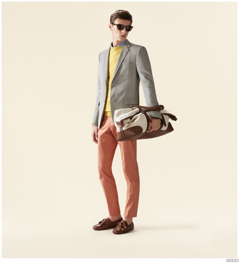 Gucci Embraces Smart Nautical Fashion Styles for Resort 2015 Men’s ...