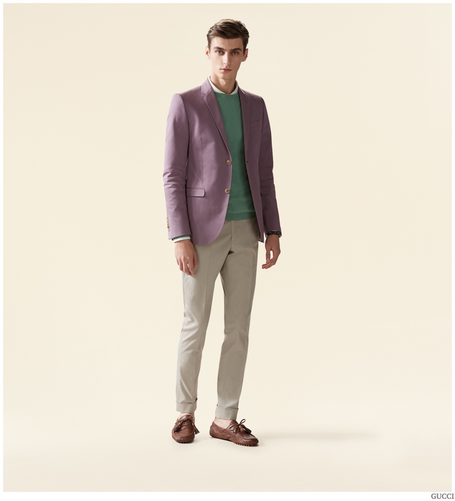 Gucci Embraces Smart Nautical Fashion Styles for Resort 2015 Men’s ...
